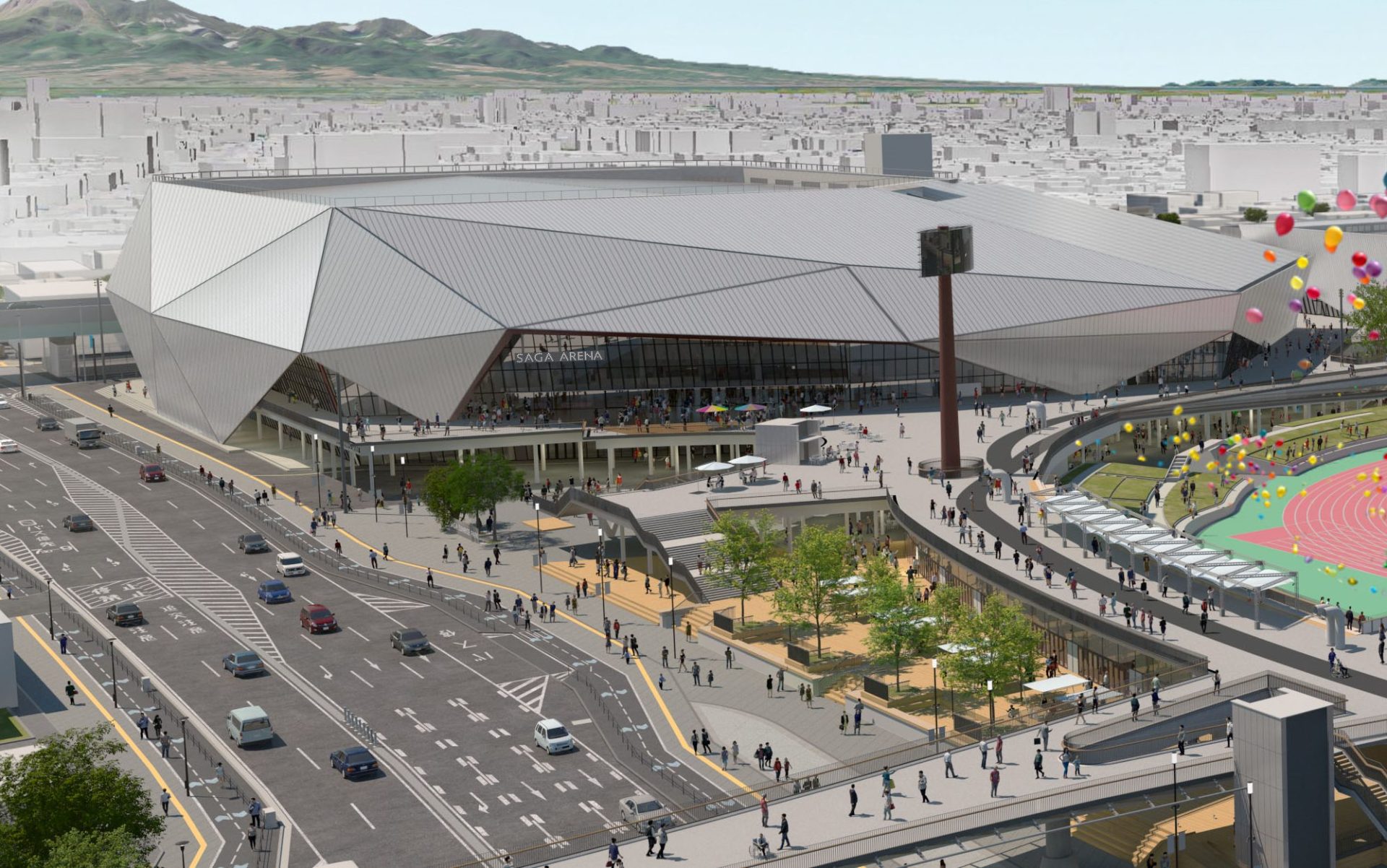 【詳細】九州最大級の多目的アリーナ「SAGA アリーナ」が来年春にオープン - 展示会とMICE